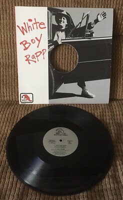 WHITE BOY RAPP EP 4 SONG VINYL RECORD 1984 LAFF RECORDS LOS ANGELES ...