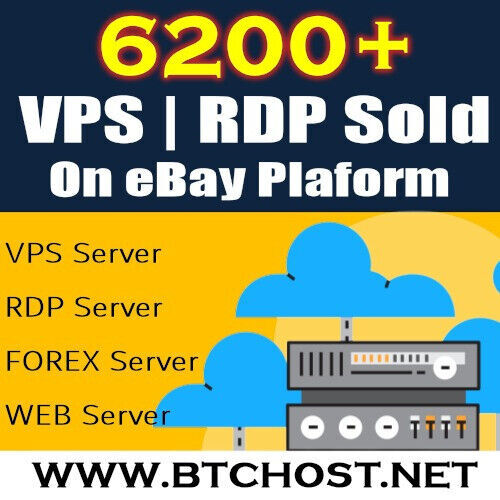 Séreur RDP | Serveur VPS | Hébergement VPS 4 Go de RAM + 150 Go de disque dur | eBay