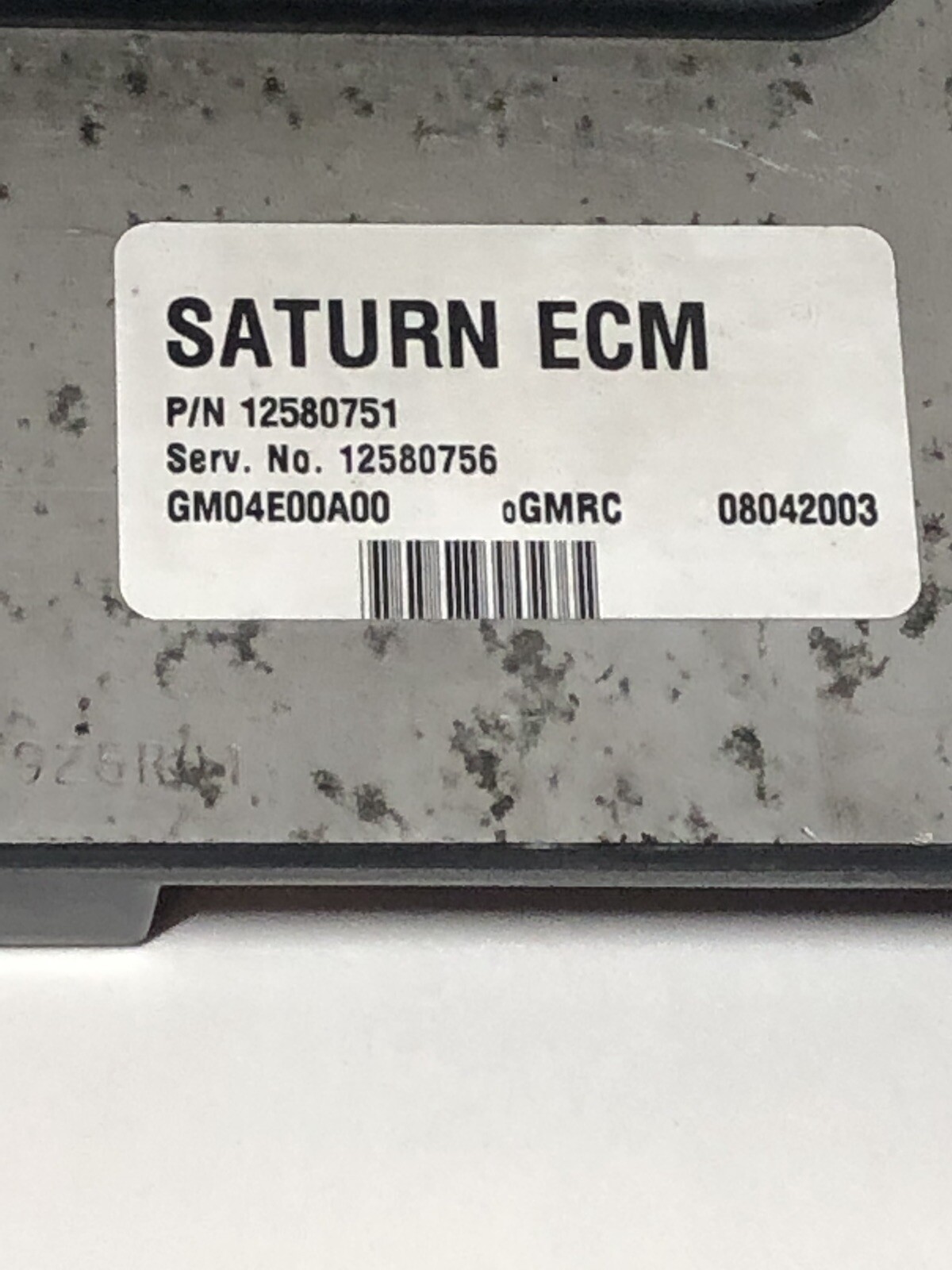 2004 Saturn Ion Engine Control Module, ECM, ECU, 12580751, 12580756 ...