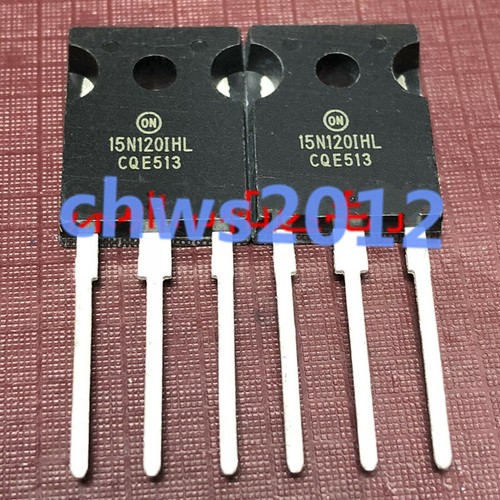 2PCS NGTB15N120IHLWG IGBT 1200V 15A FS1 TO-247-3 15N120 NGTB15N120 #F22 ...