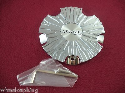 Asanti Wheels Chrome Custom Wheel Center Cap # C-52078 / ASANTI-2 (1 ...