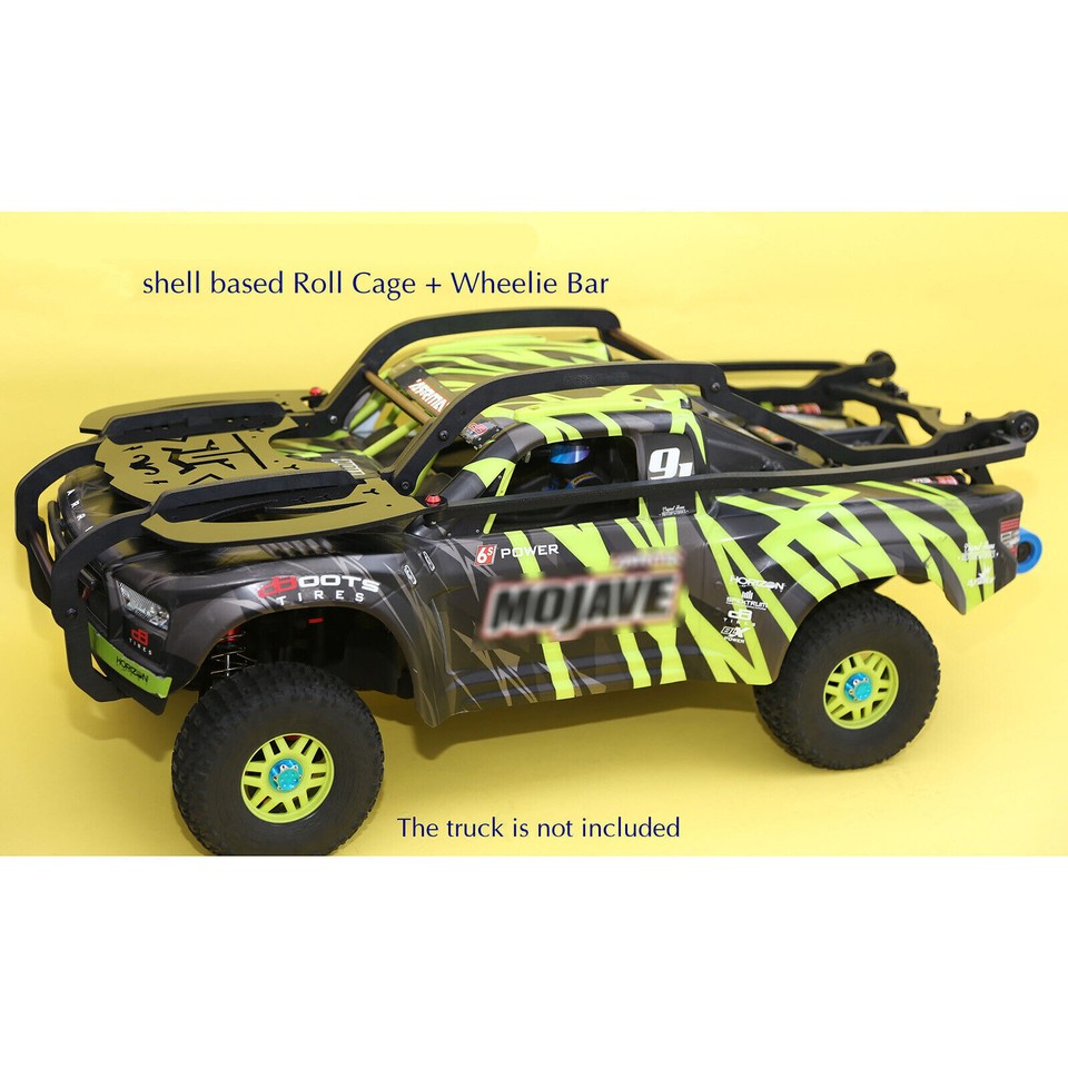 RC Car Shell Based Roll Cage & Wheelie Bar & Bumper For 1/7 ARRMA MOJAVE 6S EXB | eBay