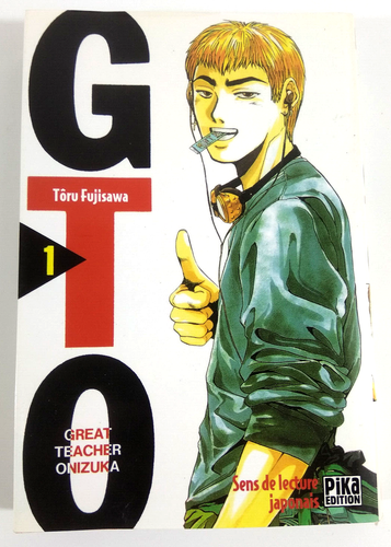 Manga Great Teacher Onizuka GTO VF Tome 1 Pika Edition Envoi rapide et ...