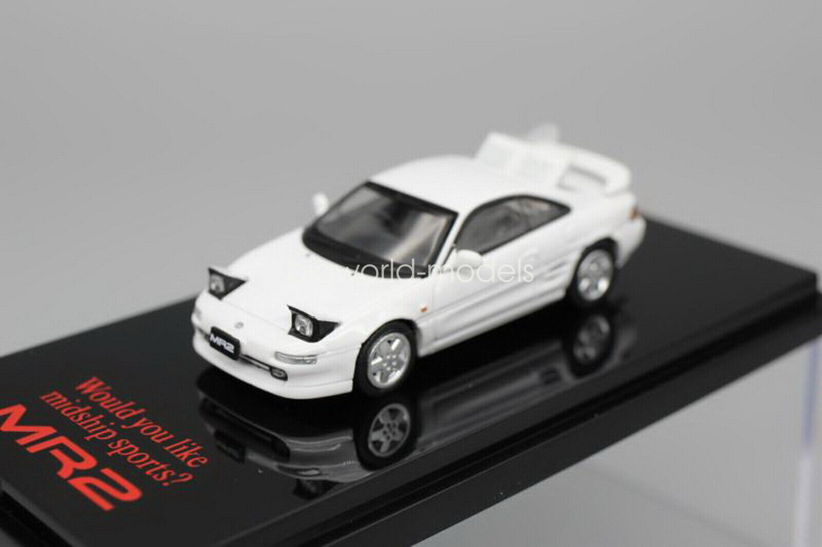 Hobby Japan 1/64 Scale Toyota MR2 SW20 GT-S White Diecast Car Toy ...