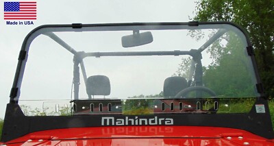 Mahindra Roxor VENTED HARD WINDSHIELD - Polycarbonate - Withstands Hwy ...