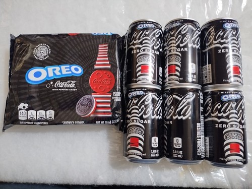Limited Edition Coca-Cola Oreos & 6 Cans Oreo Coca-Cola Zero!! | eBay