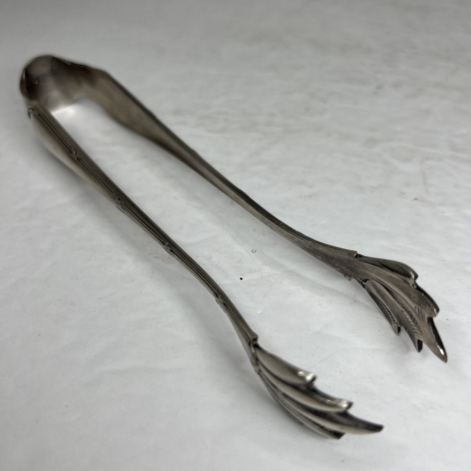 Fraca Panza Tongs Bird Talons Claw Silver Hallmarks Antique Vintage | eBay