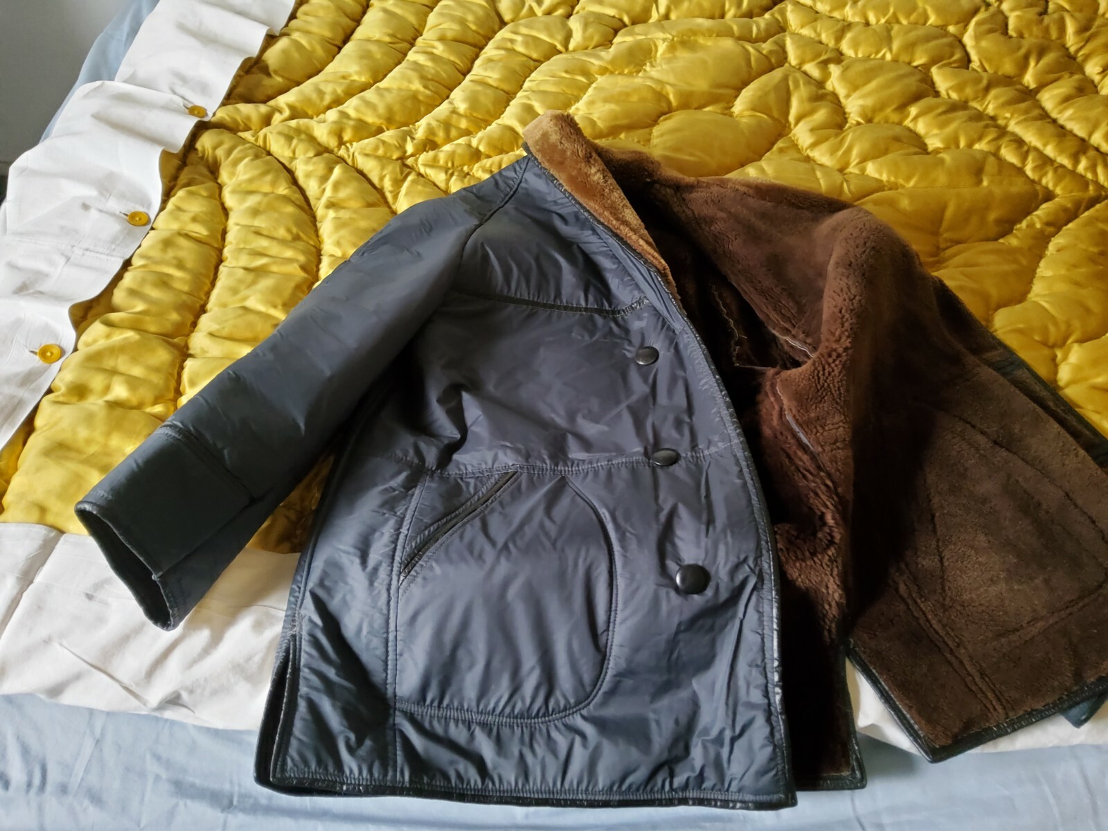 Custom made Parka lined with sheep wool - Gem