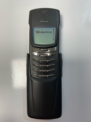 Nokia 8910 black titanium Vintage Premiumhandy ohne SIM Lock Sehr ...
