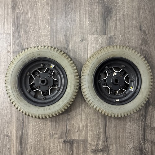 Pride Jazzy 614 HD Drive Wheels/ Tires Powertrax 3.00-8 Wheelchair ...