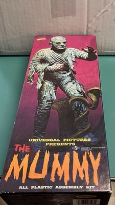 1999 Polar Lights Aurora Plastic Model Kit The Mummy Universal Monsters ...