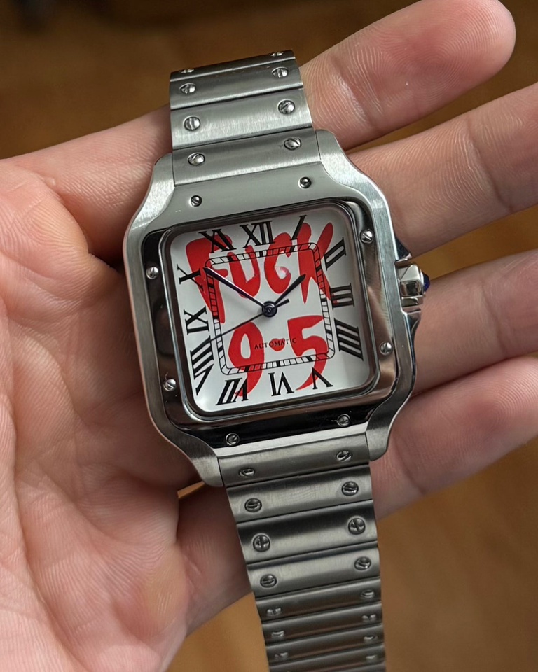 Modier Custom SeiTos F9-5 | NH35 Aut | Roman Dial | Sapphire | Square ...