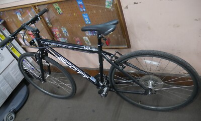 scott sportster P6 hybrid bike 21 speed hydro tubing size medium black ...