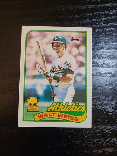 1989 Topps-Walt Weiss- RC- #316 | eBay