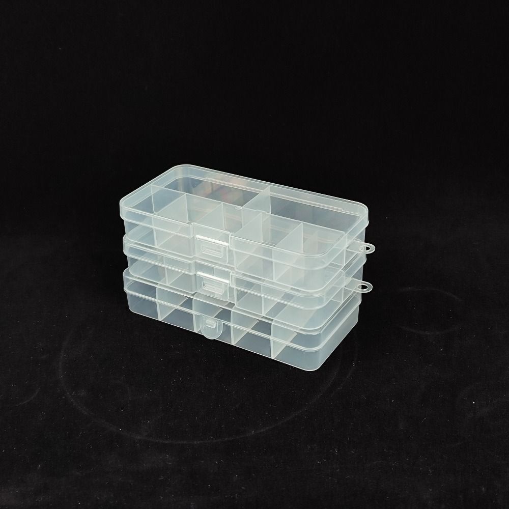 Transparent Transparent Storage Box Plastic Sundries Organizer Packing ...