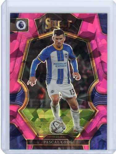 Pascal Grob Mezzanine 2022-23 Panini Select Pink Ice #181 Brighton ...