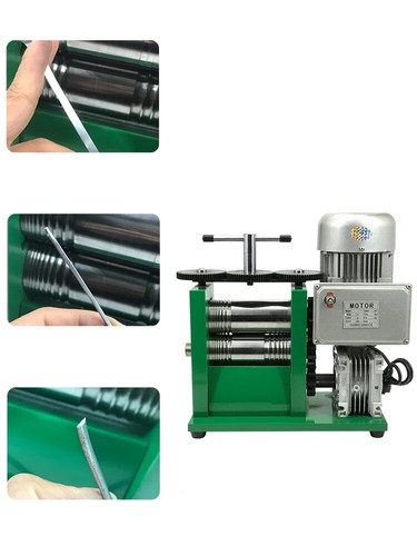 Electric Press Machine Gold and Silver Press Line Machine Press Bar ...