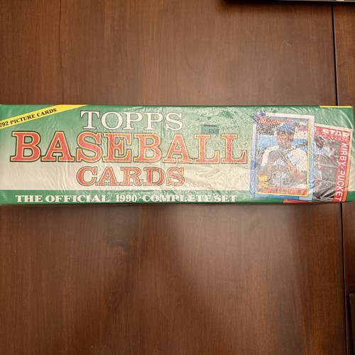 Topps Baseball Cards - 1990 Official Complete Set - Factory-Sealed | eBay