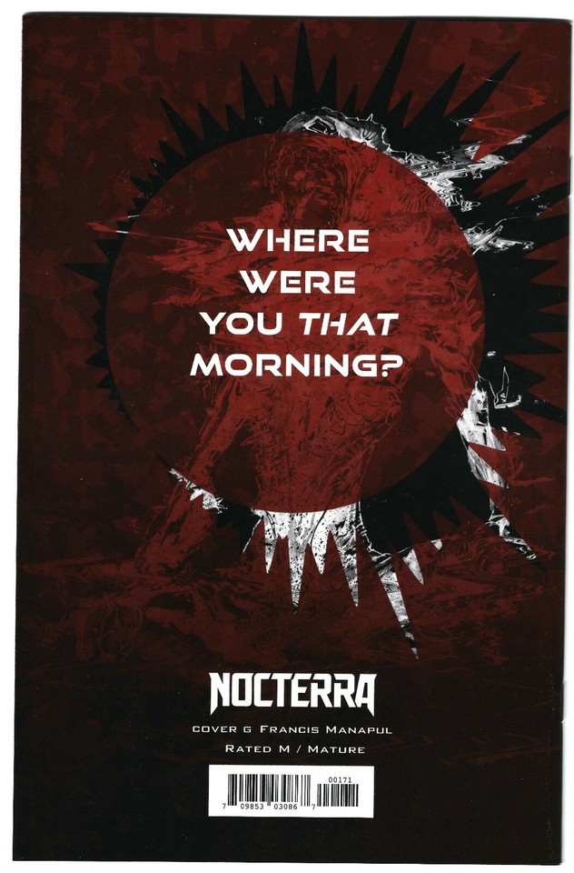 Nocterra (2021 Image) #1 1st Print 1:10 Incentive Variant 1st App ...