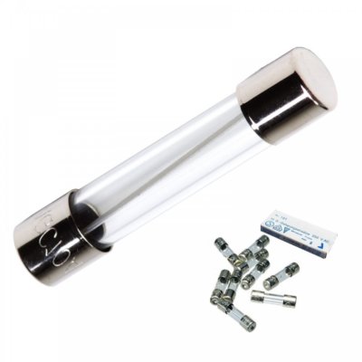 10 x 1A F1A 250v Fast Blow 20mm x 5mm Glass Fuse for Lighting effects ...