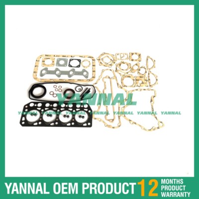 For Mitsubishi K4C Full Engine Cylinder Head Gasket Kit Spare Parts Excavator | eBay