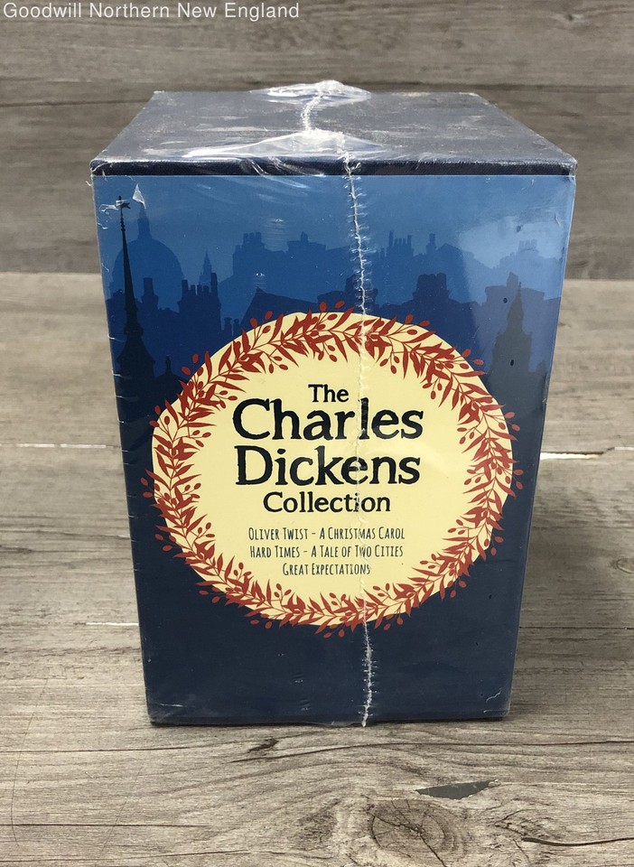Charles Dickens Collection Boxset 5 Vols H/C Books Oliver Twist Hard ...