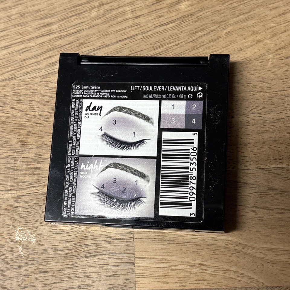 NEW Revlon Colorstay 16 Hour Eye Shadow Quad 525 Siren 0.16 oz Sealed ...