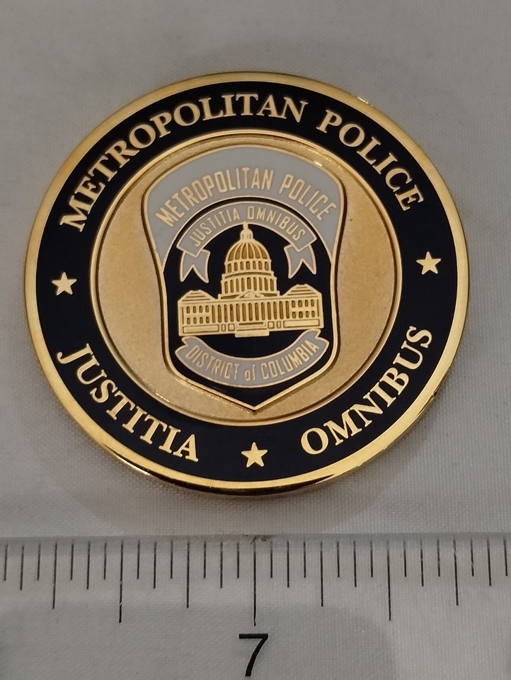 DC Metro Police Special Events Branch Challenge Coin - Mounted Unit ...