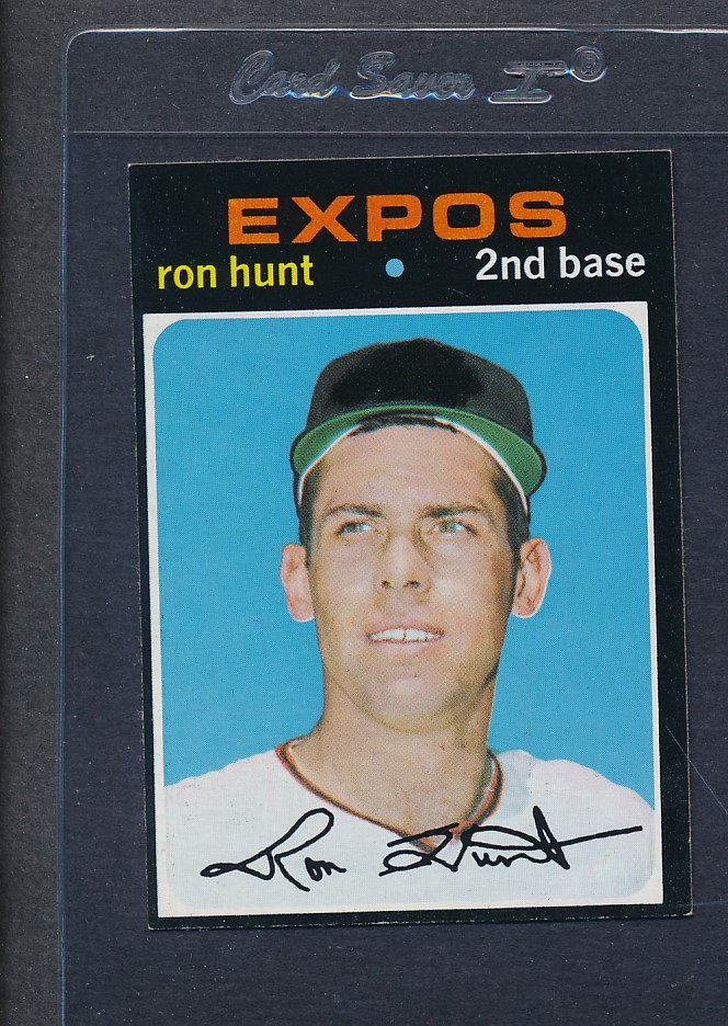 1971 Topps #578 Ron Hunt Expos EX *4627 | eBay