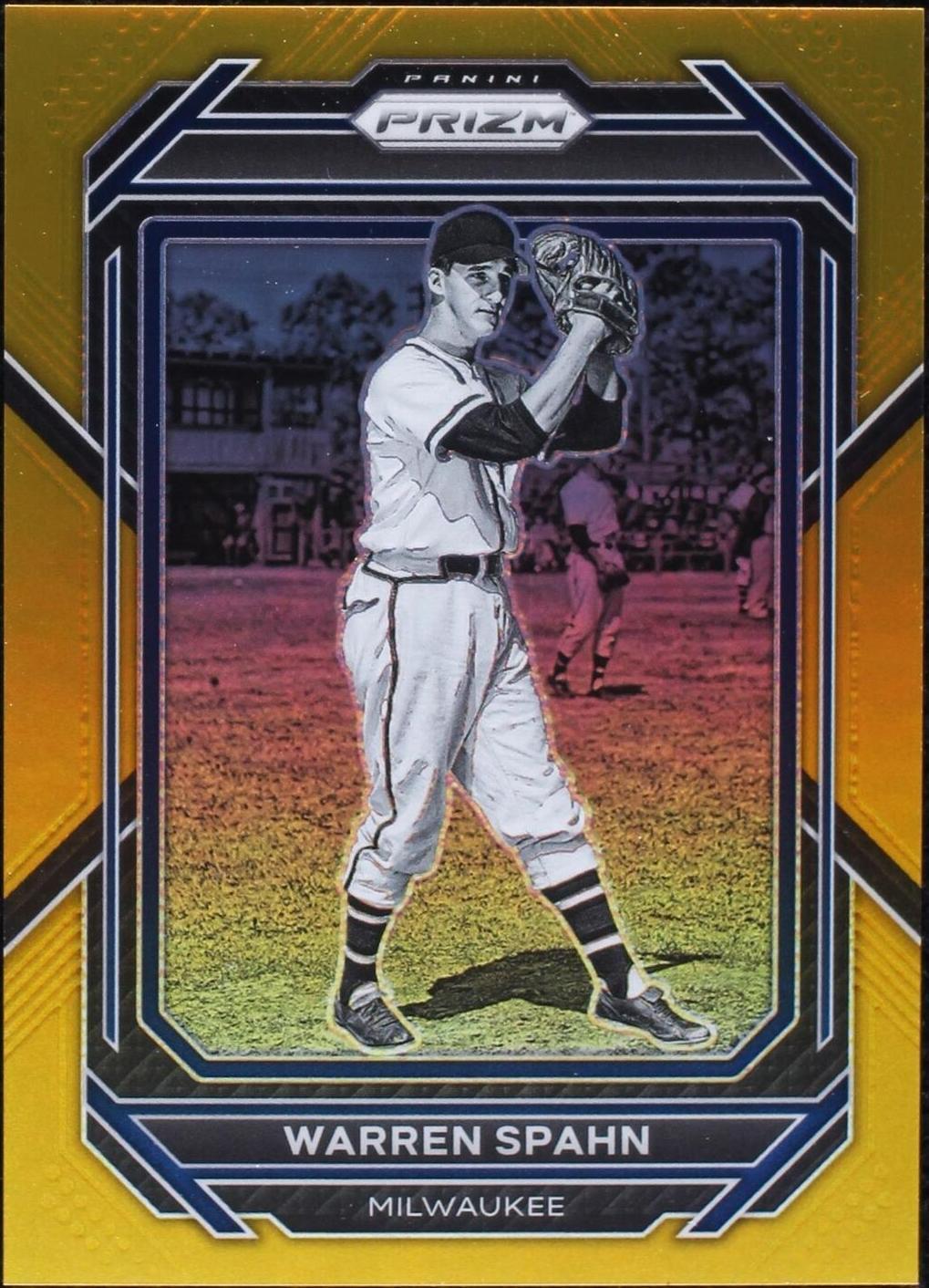 2023 Panini Prizm - Warren Spahn #270 Gold Prizm /10 for sale online | eBay