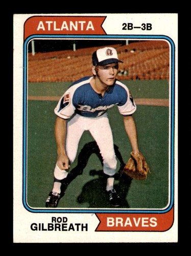 1974 Topps Rod Gilbreath #93 Rookie RC Atlanta Braves | eBay