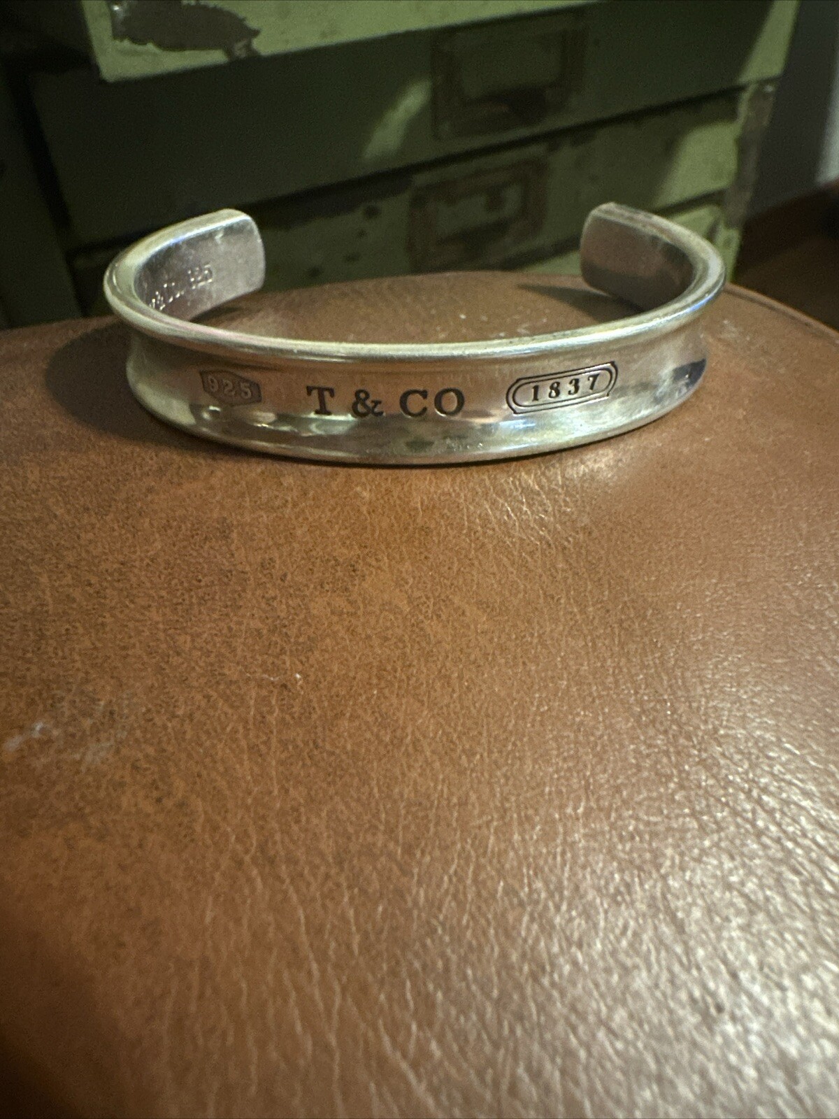 925 Tiffany & Co T&CO 1837 Collection 925 Silver Cuff… - Gem