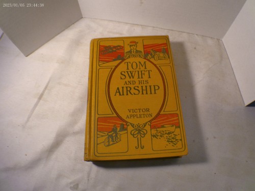 Antique Tom Swift book - His Airship - 1910 - 1st Edition | eBay
