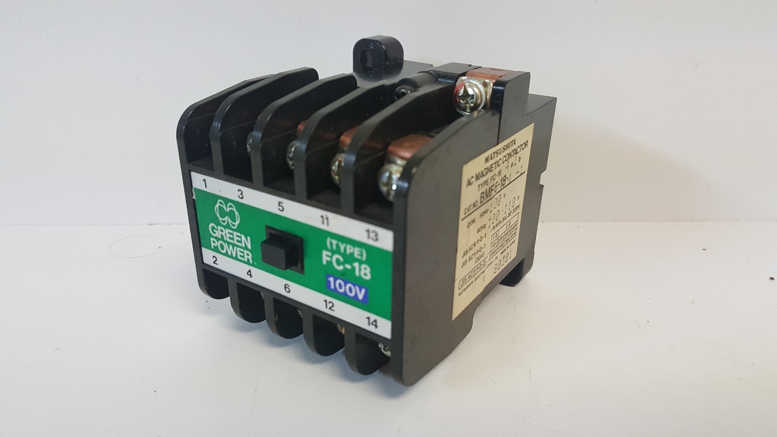 NEW OLD STOCK! MATSUSHITA AC MAGNETIC CONTACTOR BMF6-18-4-1 | eBay