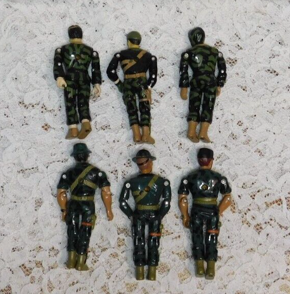 Lot of 6 Vintage 1986 Lanard The Corps Action Figures Military | eBay