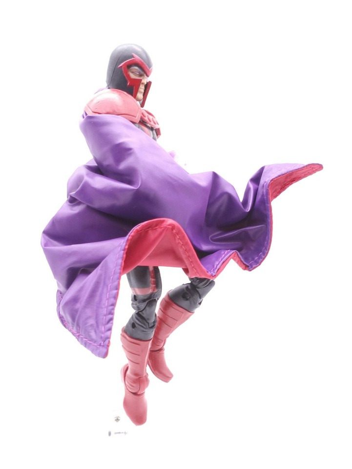 Hasbro Marvel Legends Magneto Dedicated Wire Purple & Red Cape | eBay