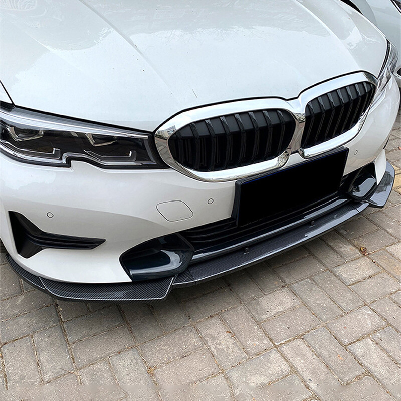 For 2019-22 BMW 3 Series G20 G21 Front Bumper Lip Spoiler Splitters ...