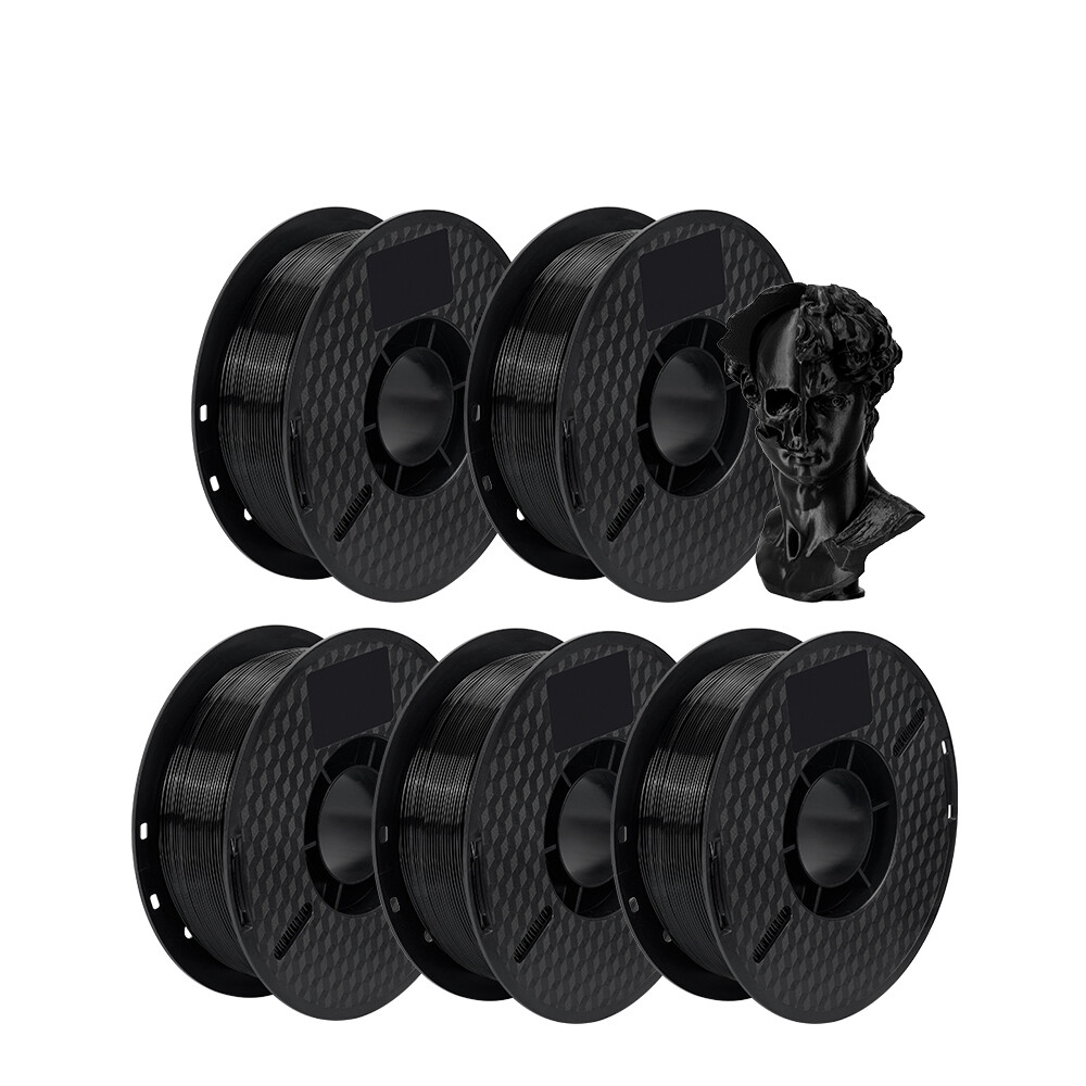 Kingroon 5KG 3D Printer Filament PLA PETG 1.75 mm FDM Bundle Spool Roll ...