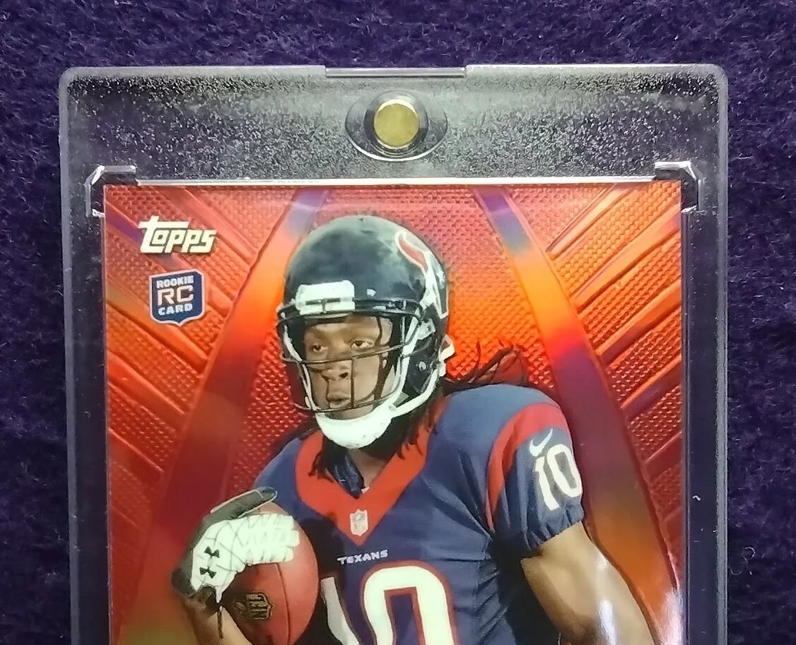 2013 Topps Chrome DeAndre Hopkins RC Holiday Mega SP 🔥 REFRACTOR MINT🔥 ...