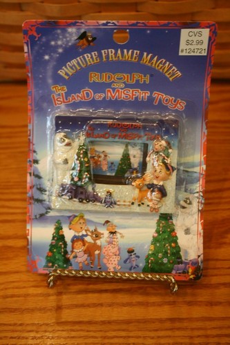 CVS RUDOLPH FRAME MAGNET 1999 DOLL SPOTTED ELEPHANT TRAIN ISLAND MISFIT ...