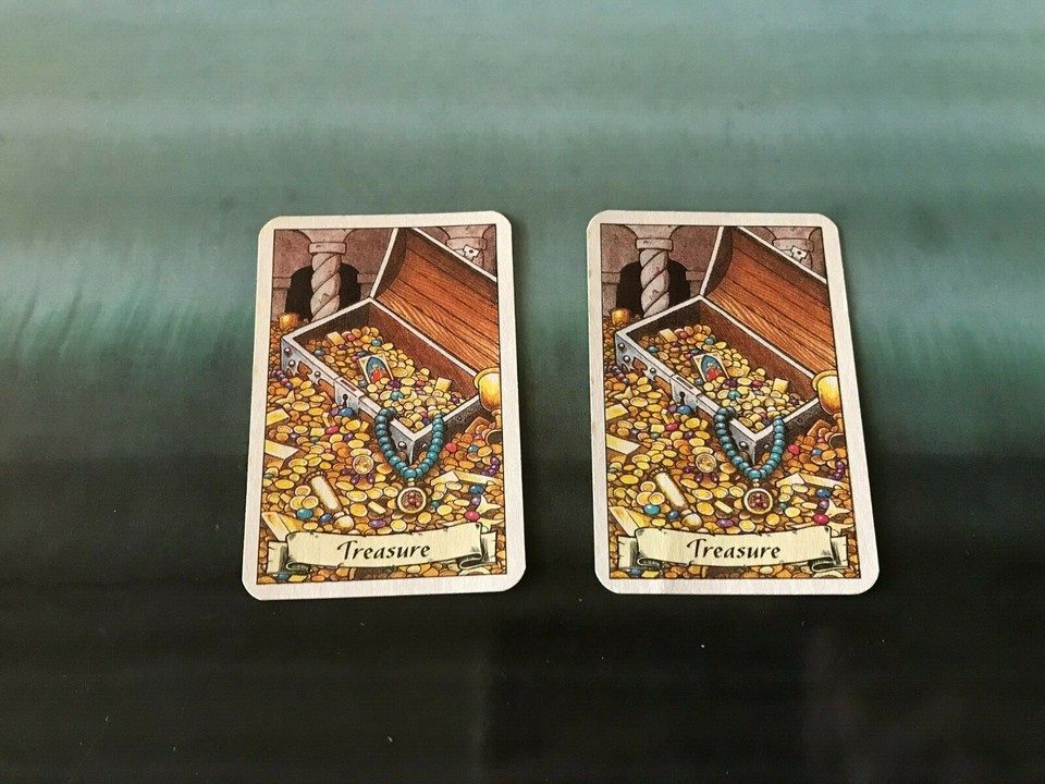 Hero Quest 13 Treasure Game Cards Heroquest 1989, Board game, Treasure ...