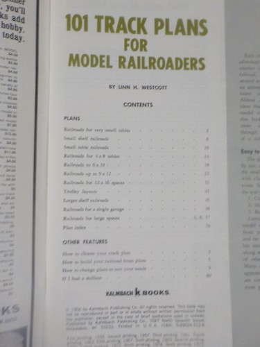 101 Track Plans for Model Railroaders by Westcott Track plans for N, TT ...