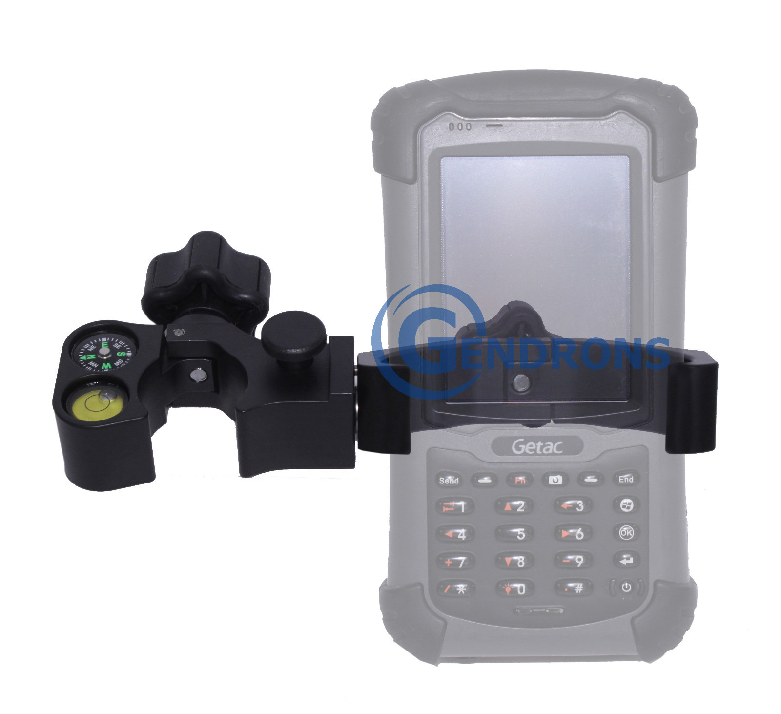 GETAC PS236 DATA COLLECTOR BRACKET,SURVEYING,CLAMP,SECO,TOTAL STATION ...