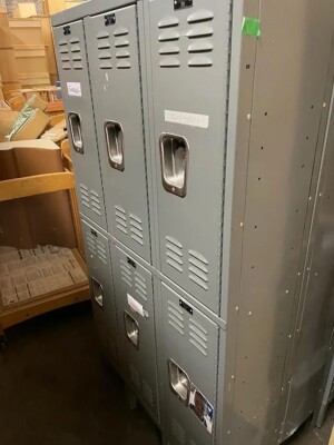 Lot of 10 Box Lockers - Classroom - Locker room - Gymnasium - Student ...