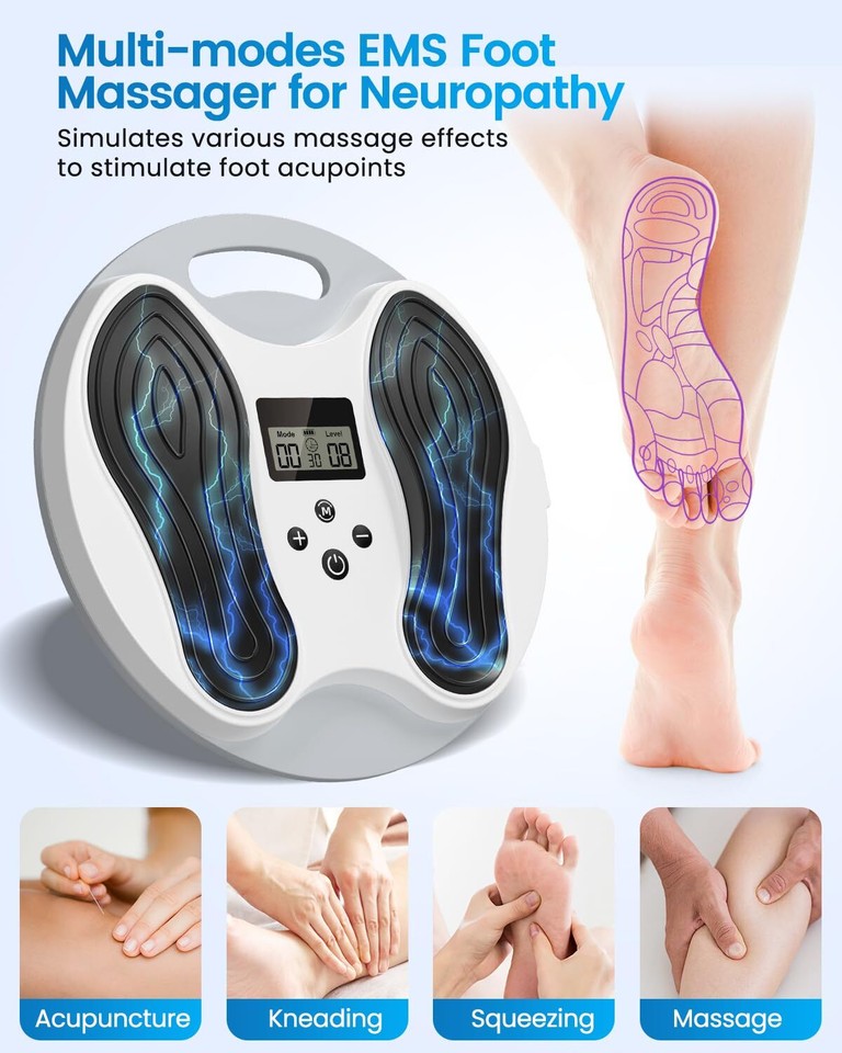 EMS Foot Massager for Neuropathy NMES Foot Stimulator for Neuropathy Feet Ner... | eBay