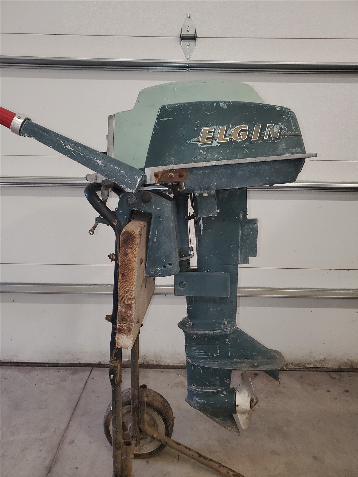 1957 Sears outboard motor 571 Elgin 7.5hp flywheel magneto magnet | eBay