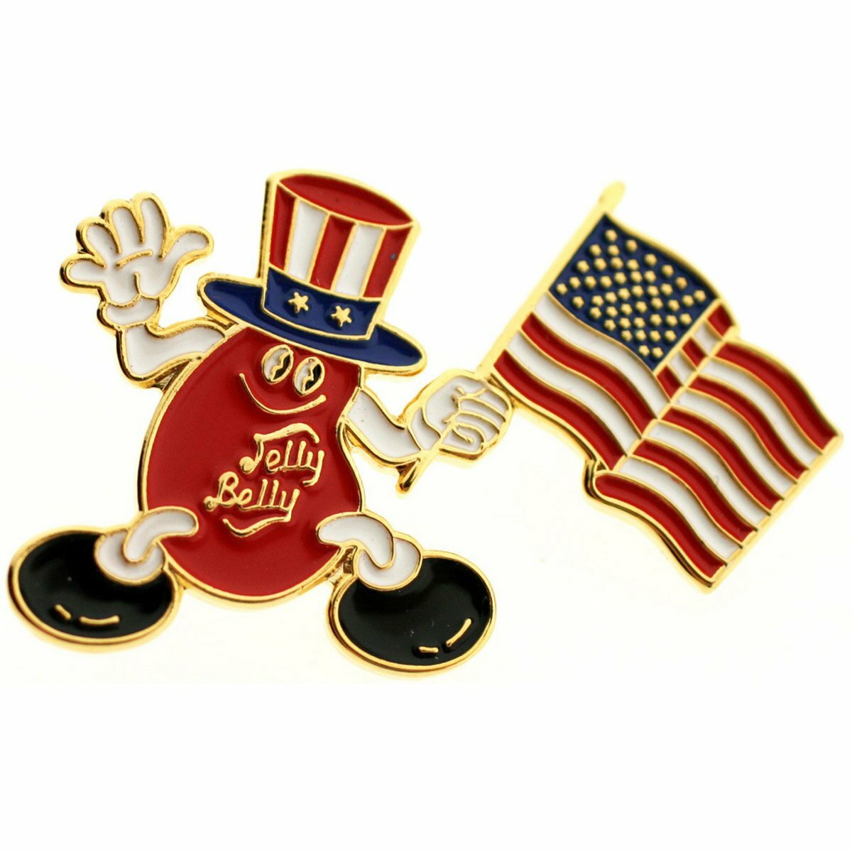 Jelly Belly Candy Patriotic Pin - Goelitz Confectionery Co. | eBay