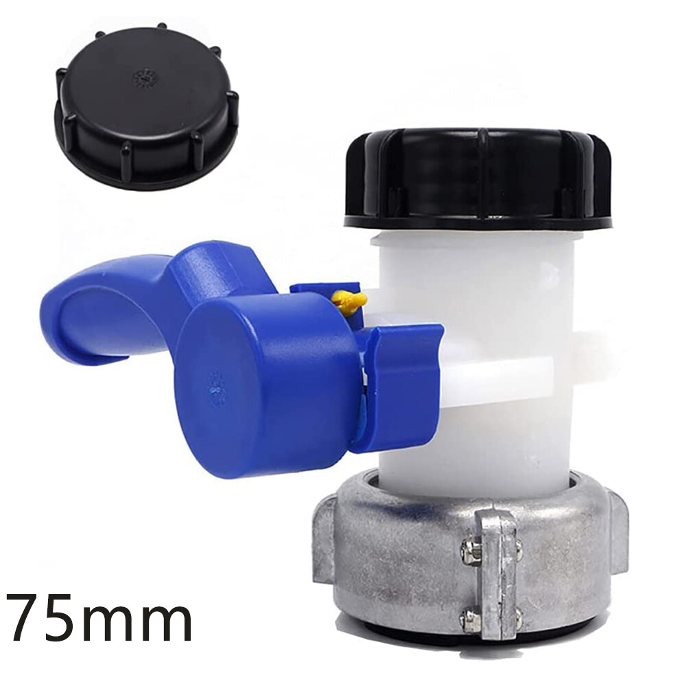 62/75mm Outlet IBC Water Stillage Tank Butt Tap IBC Dead Tank Valve ...