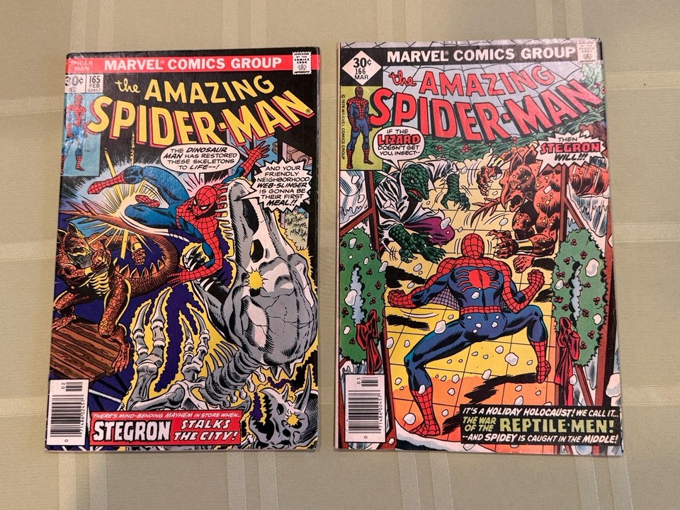 AMAZING SPIDER-MAN 8 Ish Lot! #163-170(Dec'76 - Jul'77 Marvel) KINGPIN ...