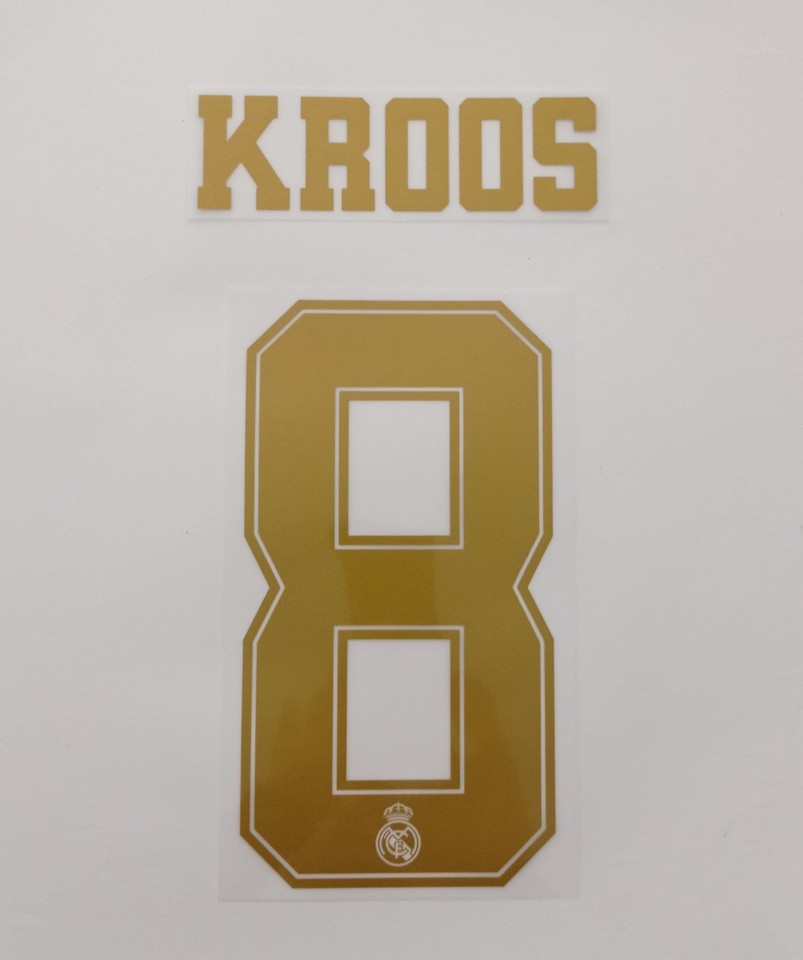 REAL MADRID 2019-2020 UEFA HOME NAME SET PLAYER ISSUE | eBay